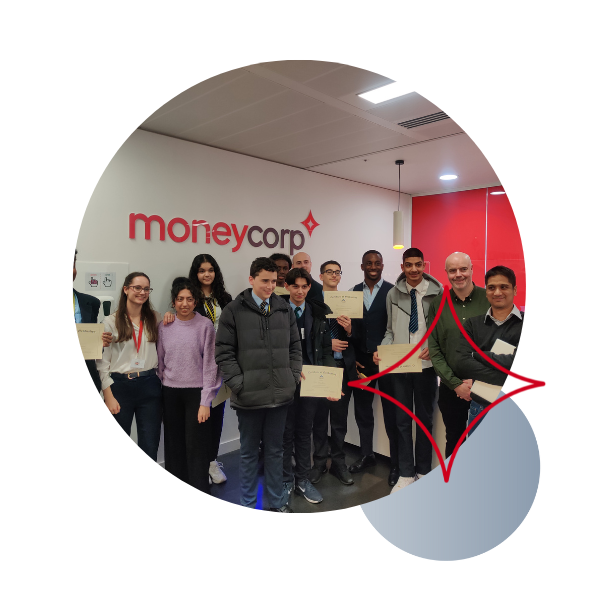 Moneycorp delivers career coaching with Future Frontiers | Moneycorp